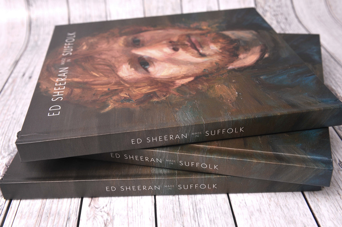 Ed Sheeran Limited Edition Exhibition Book (Hard Back) – Made in Suffolk