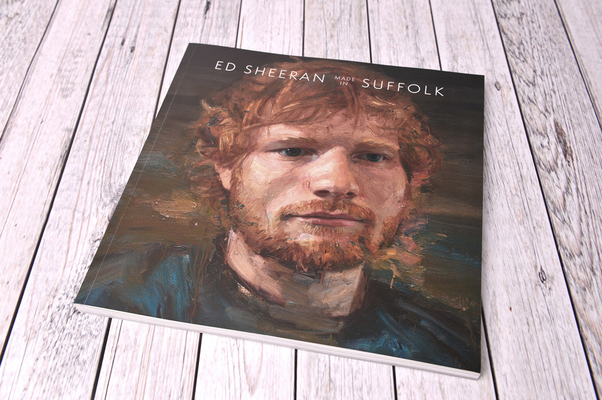 Ed Sheeran Exhibition Book (Soft Back) – Made in Suffolk